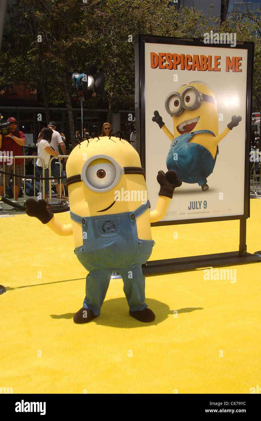 Minion at arrivals for DESPICABLE ME Premiere, Nokia Theatre L.A. LIVE ...