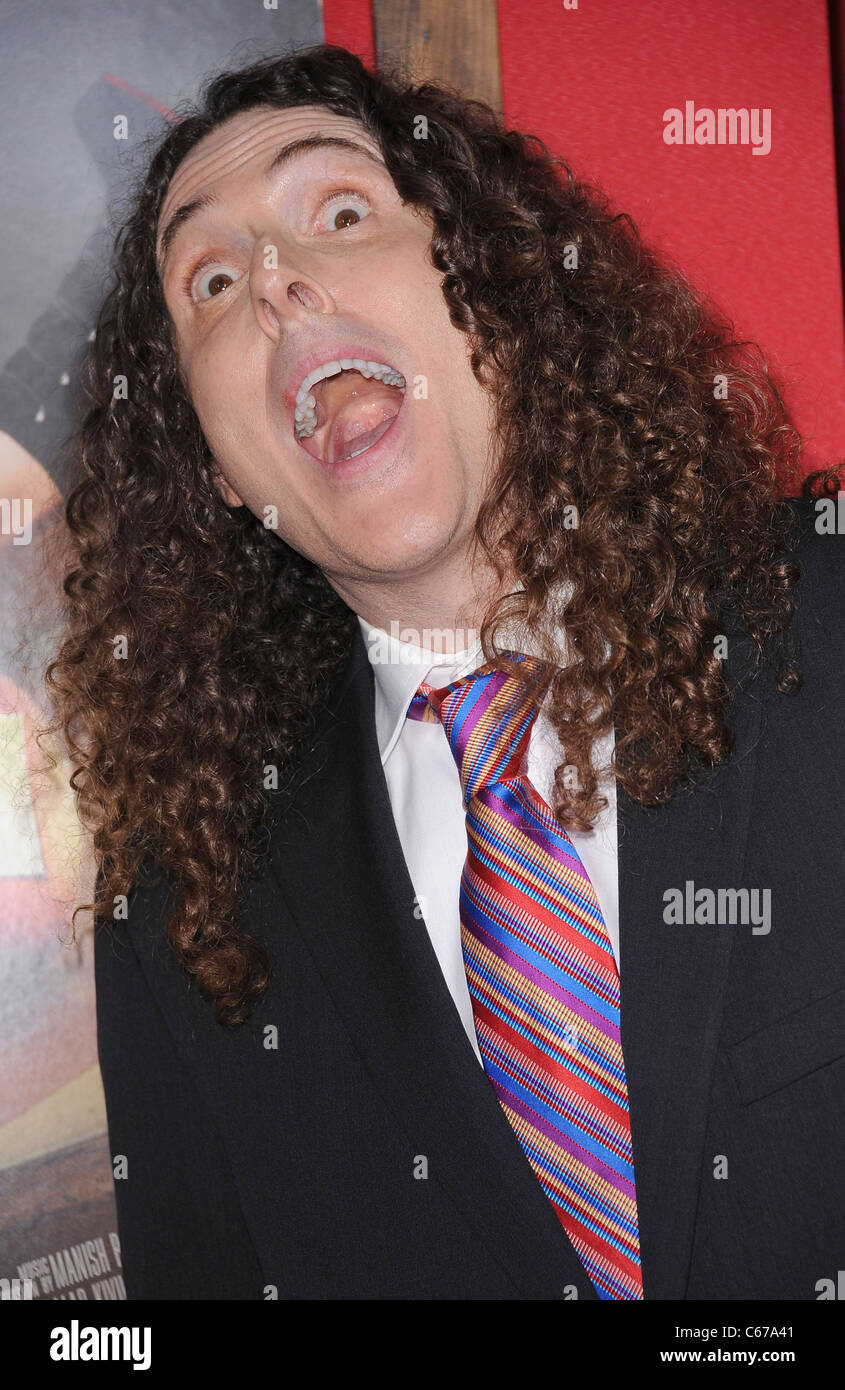 Weird Al Yankovic at arrivals for BAD TEACHER Premiere, The Ziegfeld ...