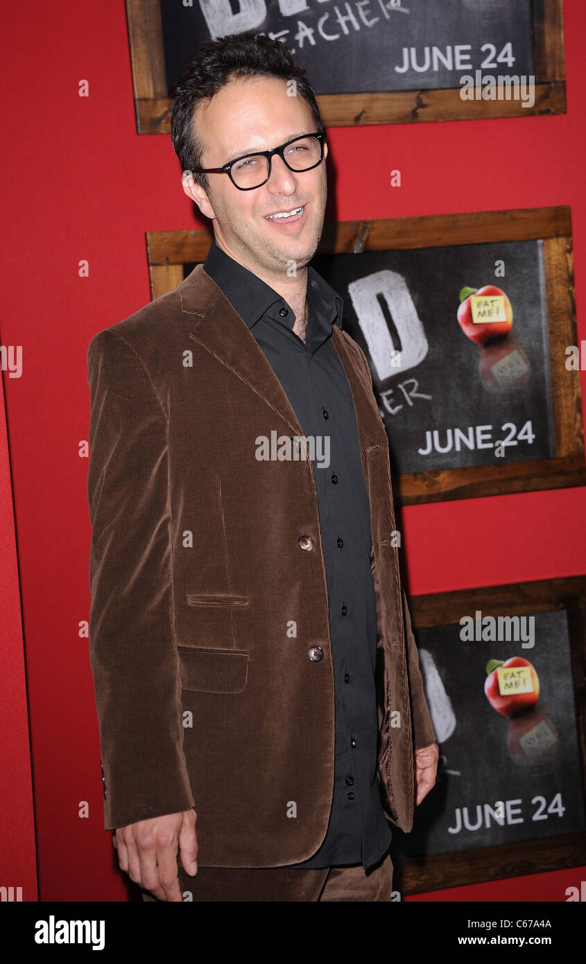Jake Kasdan at arrivals for BAD TEACHER Premiere, The Ziegfeld Theatre ...