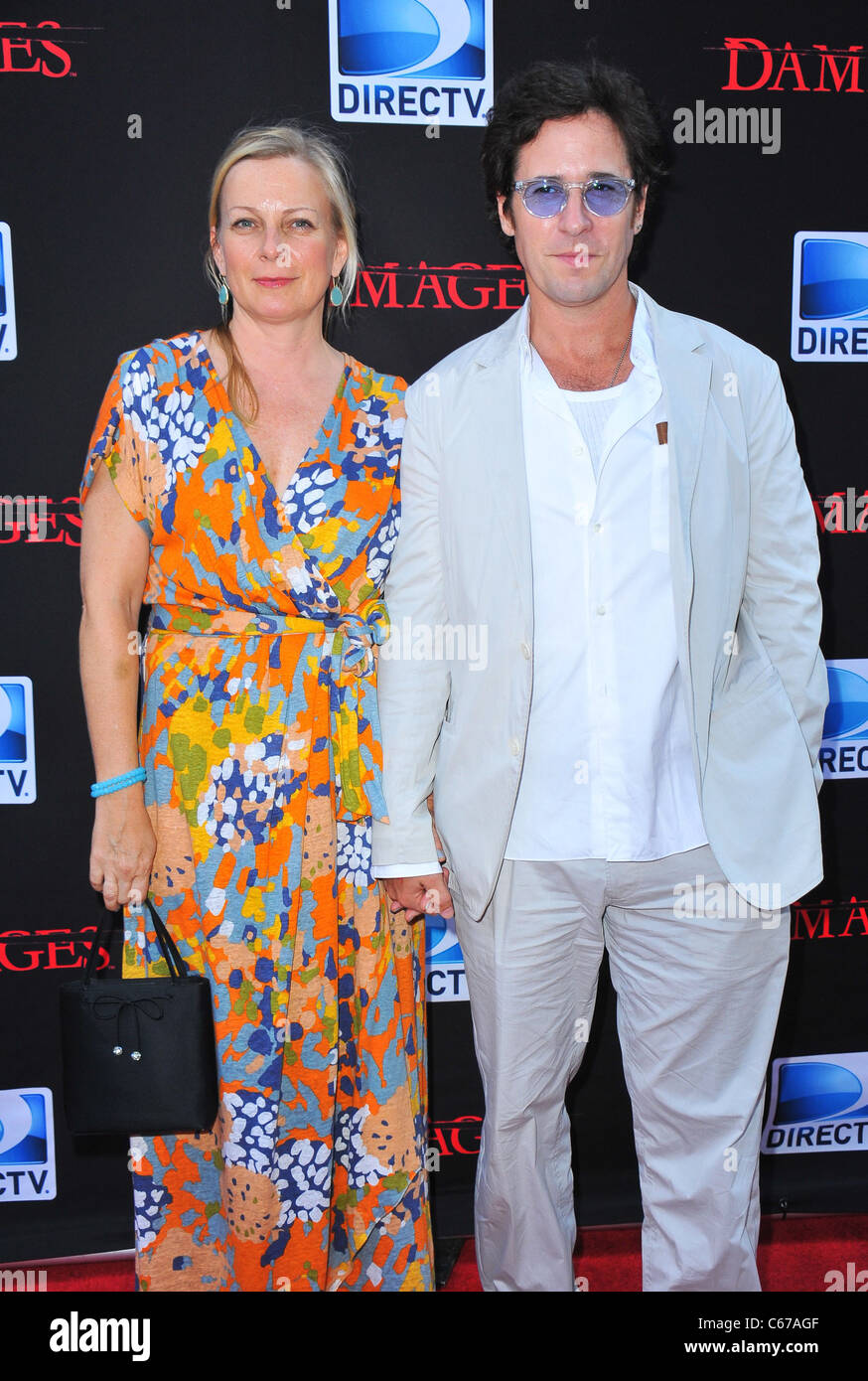 Debbon Ayer, Rob Morrow at arrivals for DAMAGES Season 4 Premiere, The ...
