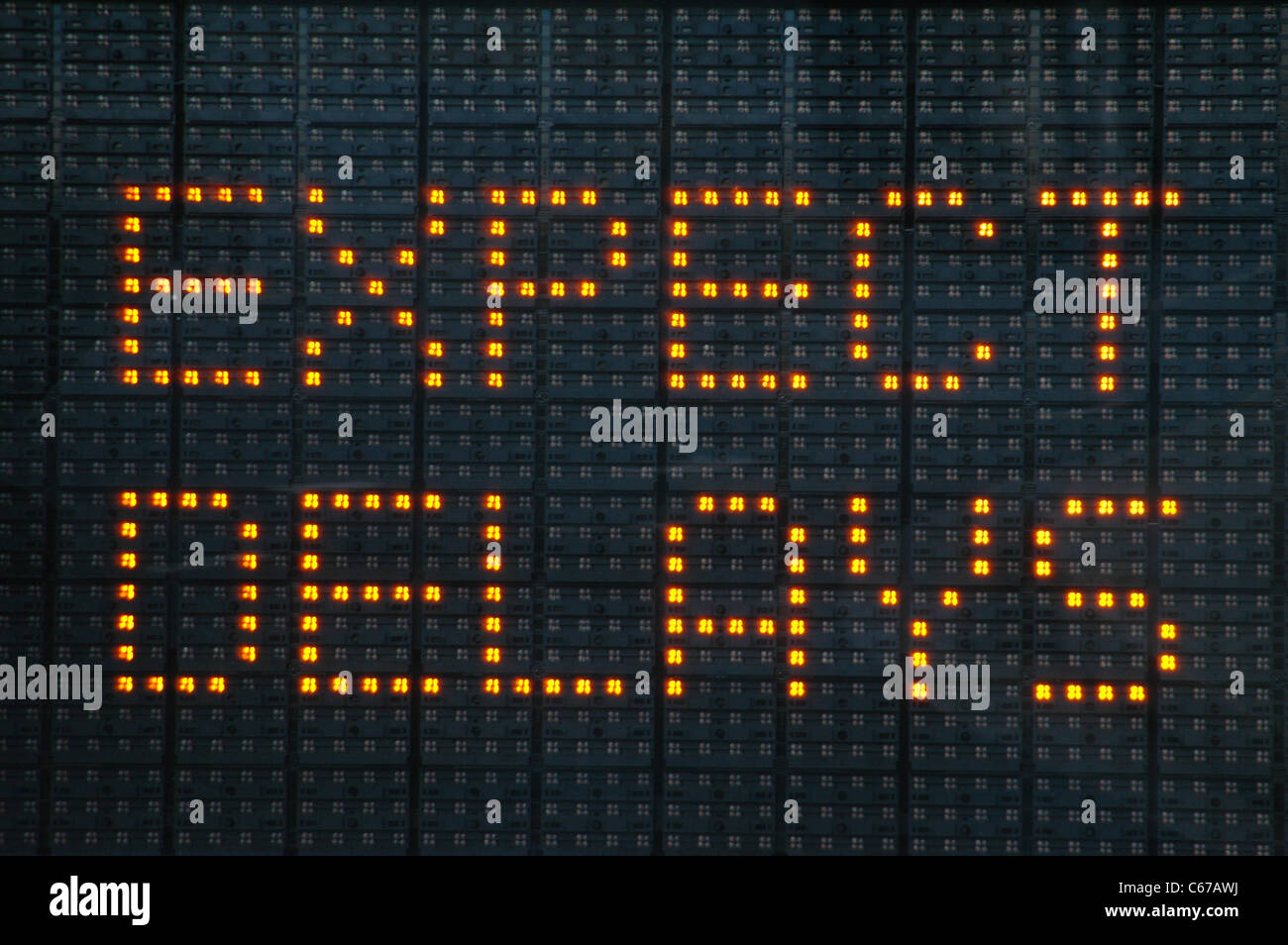 Expect Delays Sign Stock Photo - Alamy Expect Delays Sign Stock Photo - Alamy