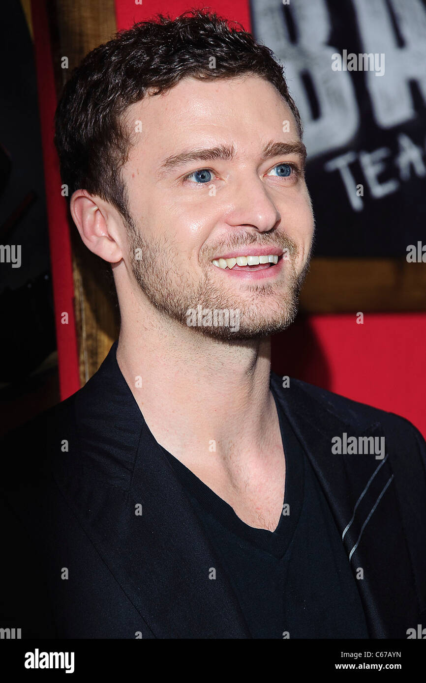 Justin Timberlake at arrivals for BAD TEACHER Premiere, The Ziegfeld ...