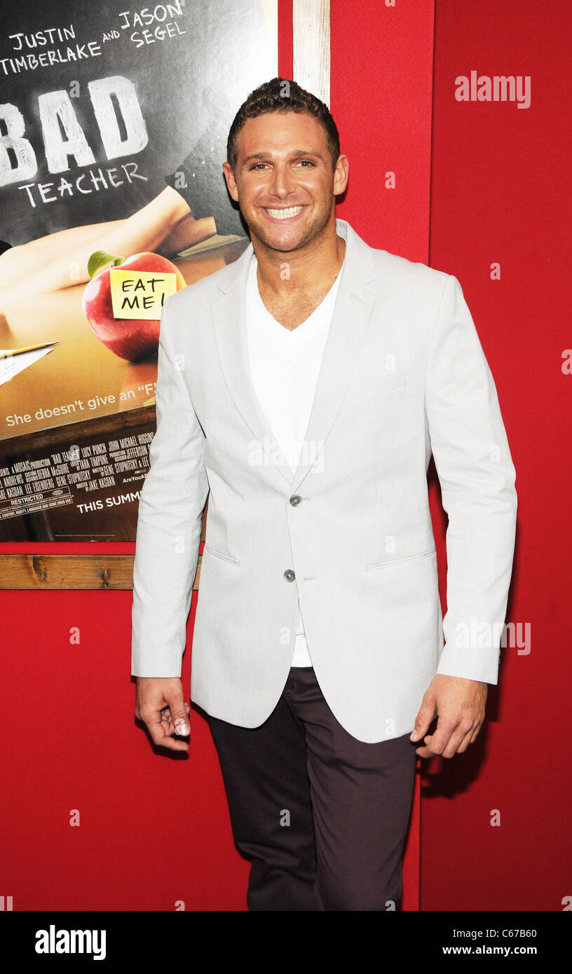 Chris Nirschel at arrivals for BAD TEACHER Premiere, The Ziegfeld ...