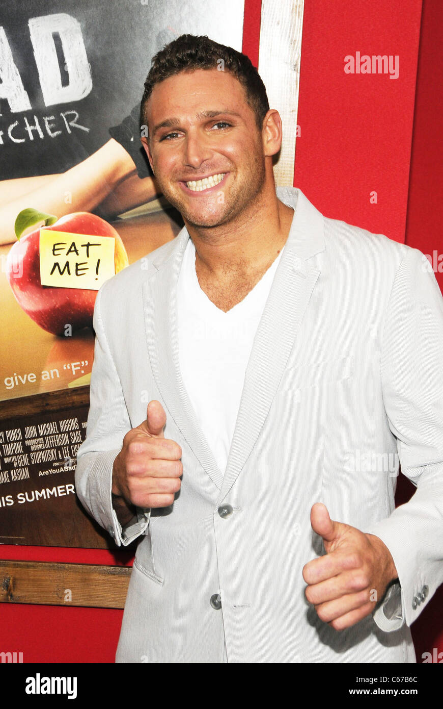 Chris Nirschel at arrivals for BAD TEACHER Premiere, The Ziegfeld ...