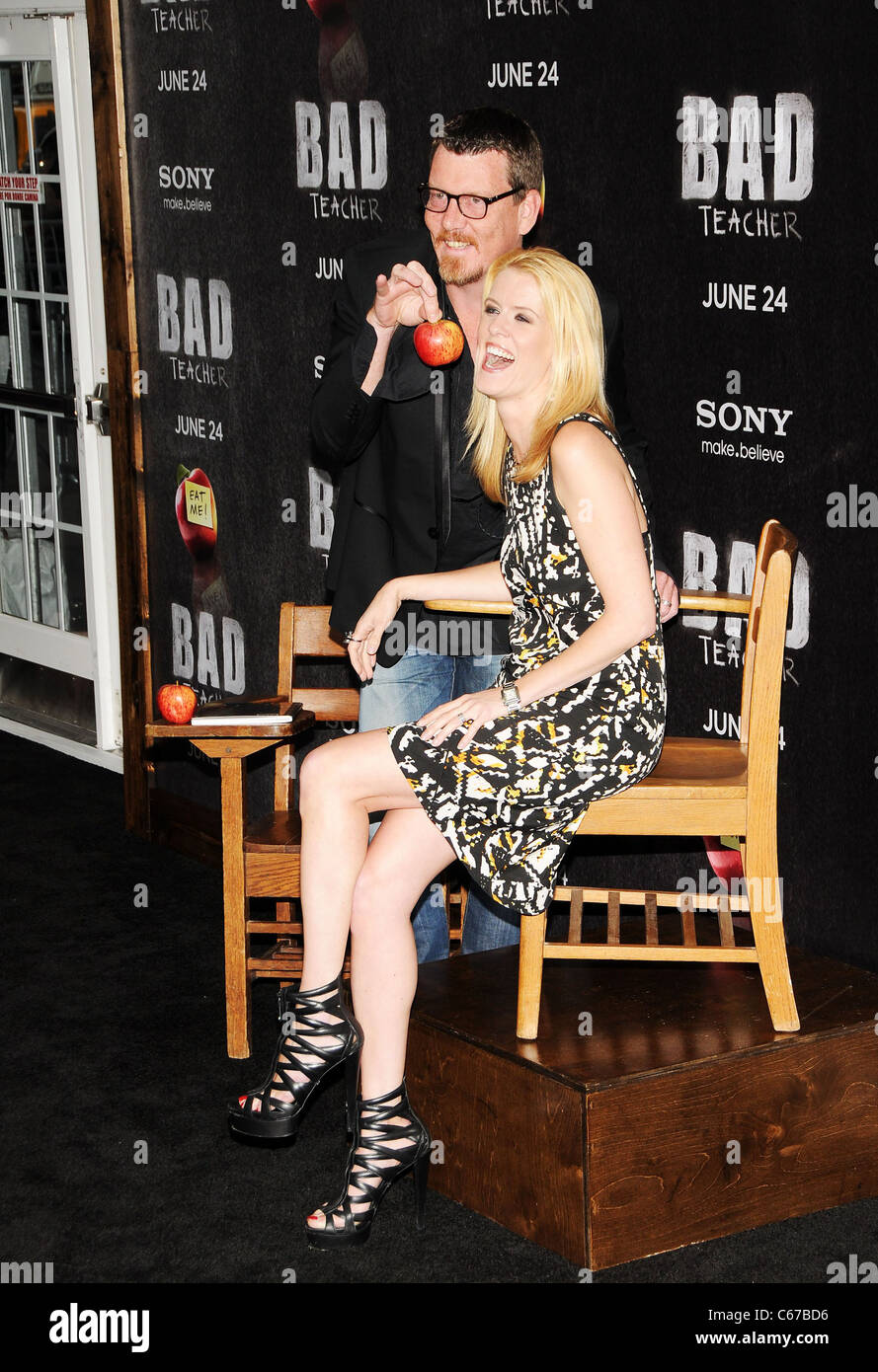 Simon van Kempen, Alex McCord at arrivals for BAD TEACHER Premiere, The ...