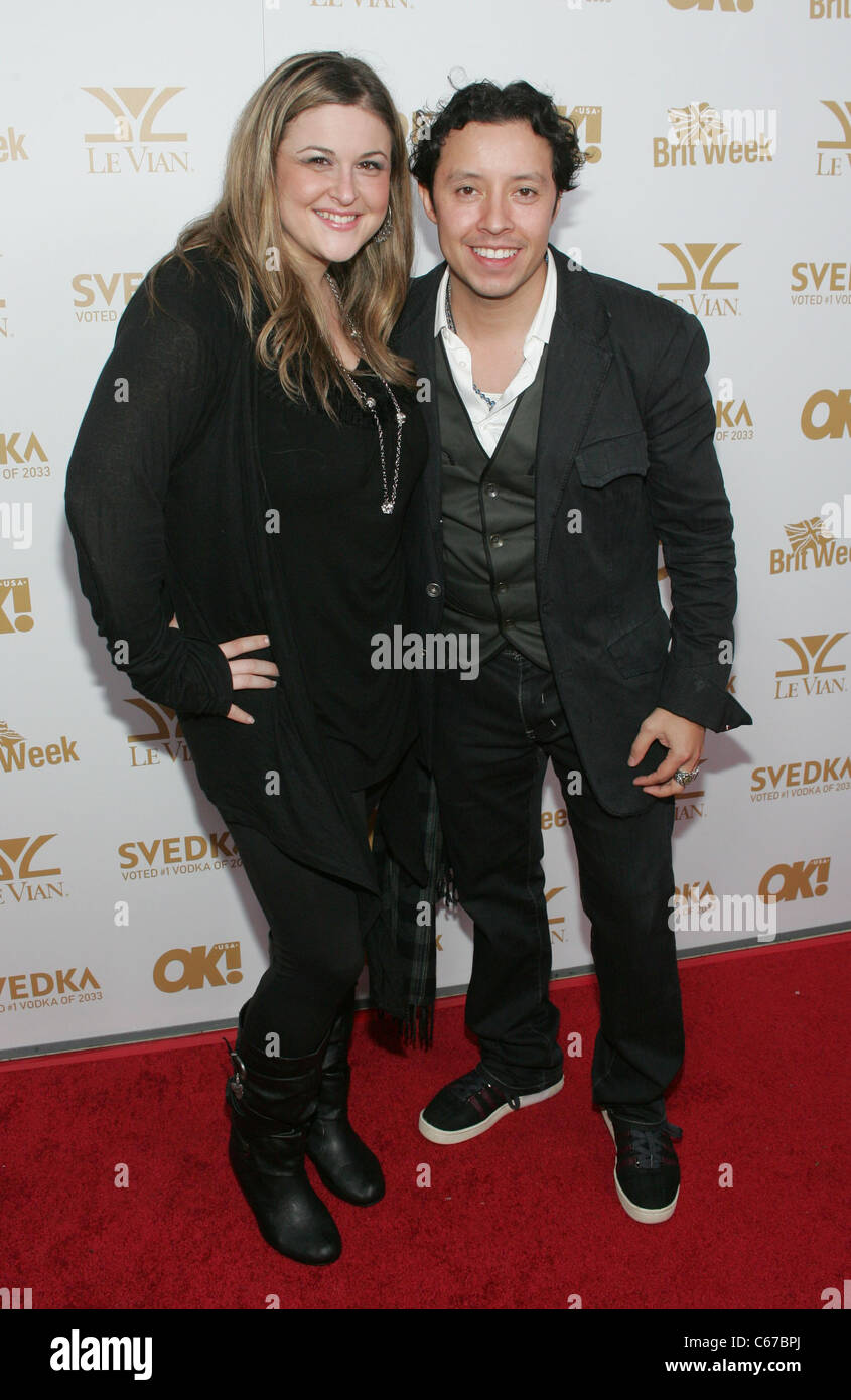 Becky Poliakoff, Efren Ramirez at arrivals for OK! Magazine and ...