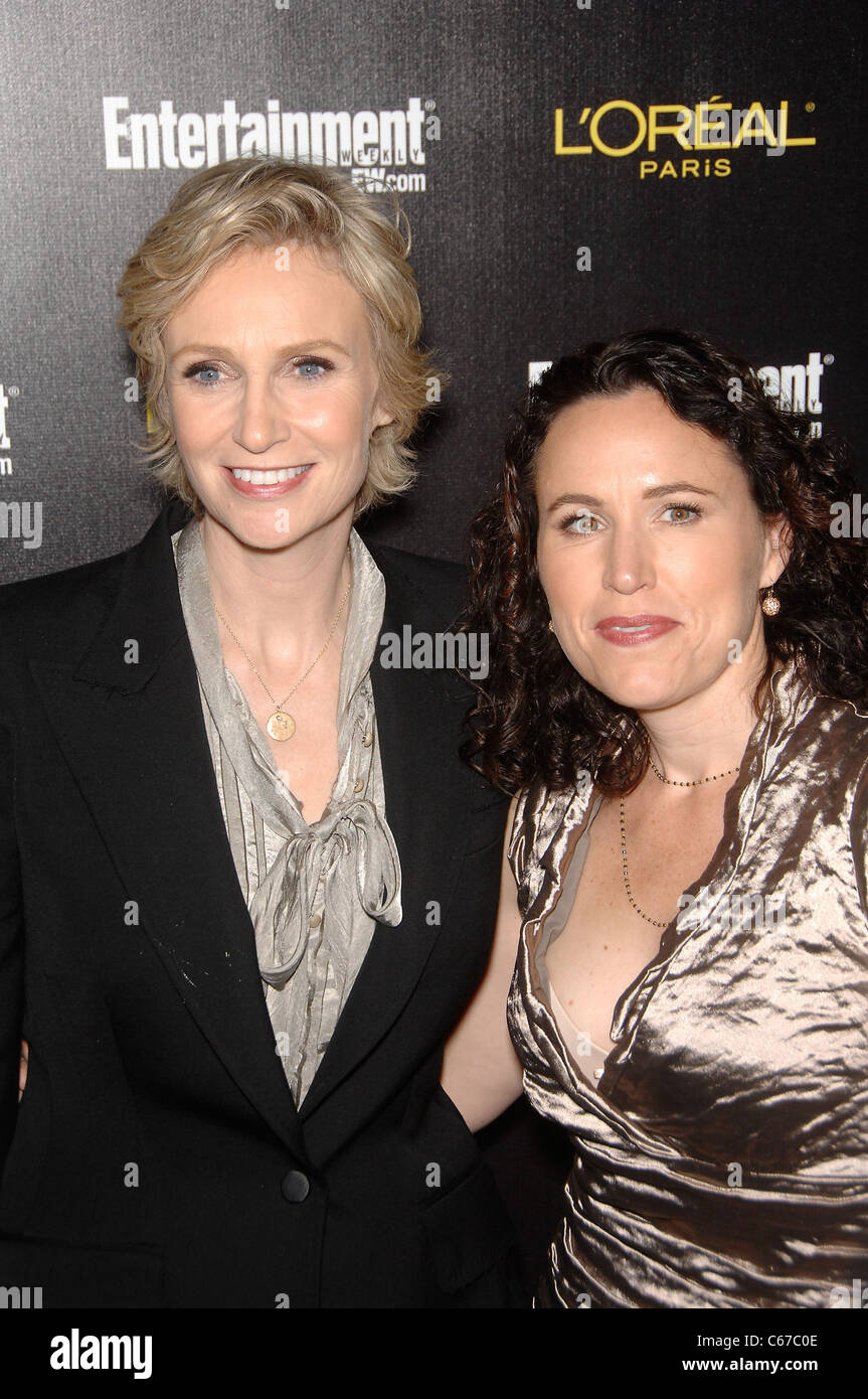 Jane Lynch, Lara Embry at arrivals for Entertainment Weekly Screen ...