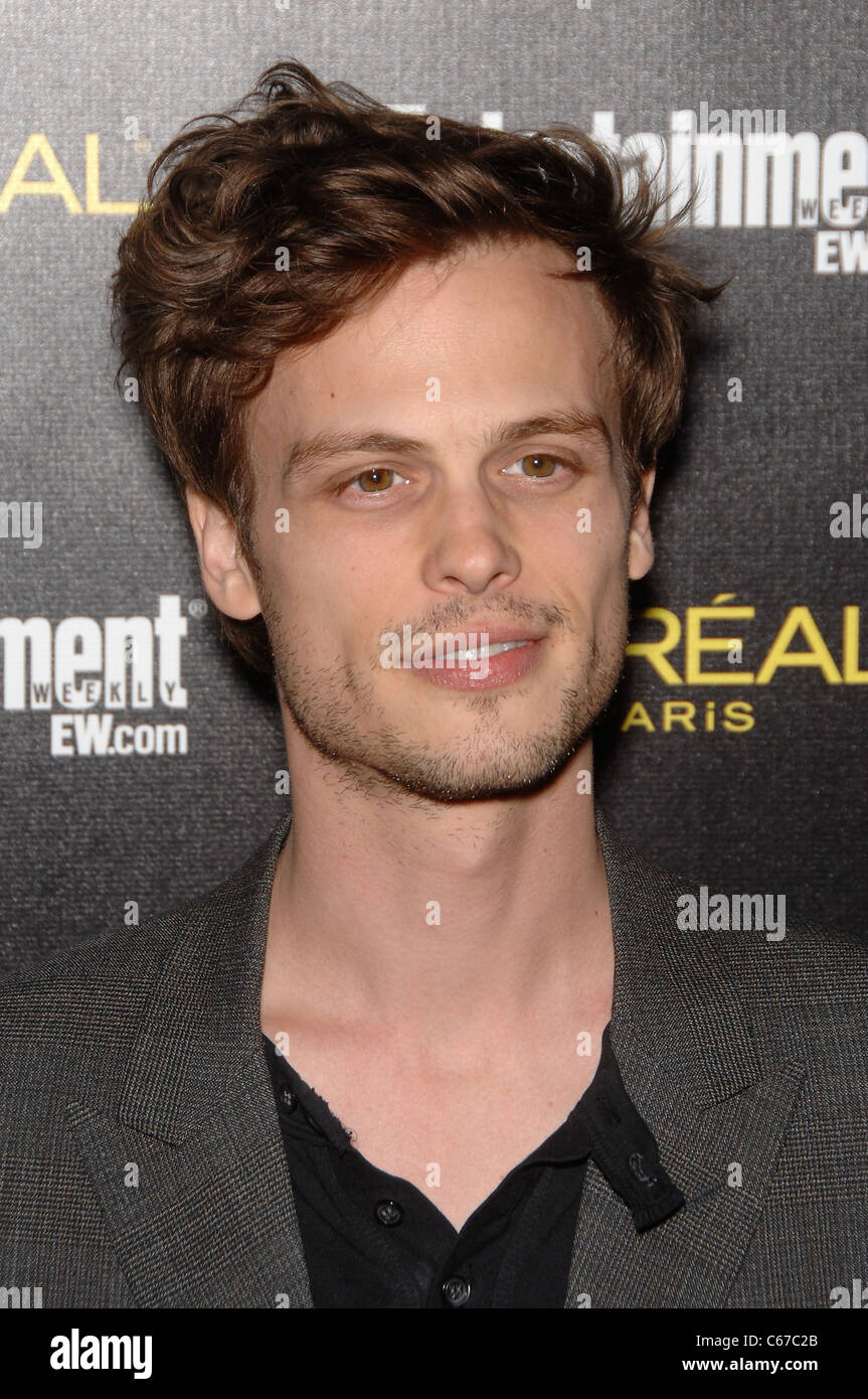 Matthew Gray Gubler at arrivals for Entertainment Weekly Screen Actors ...
