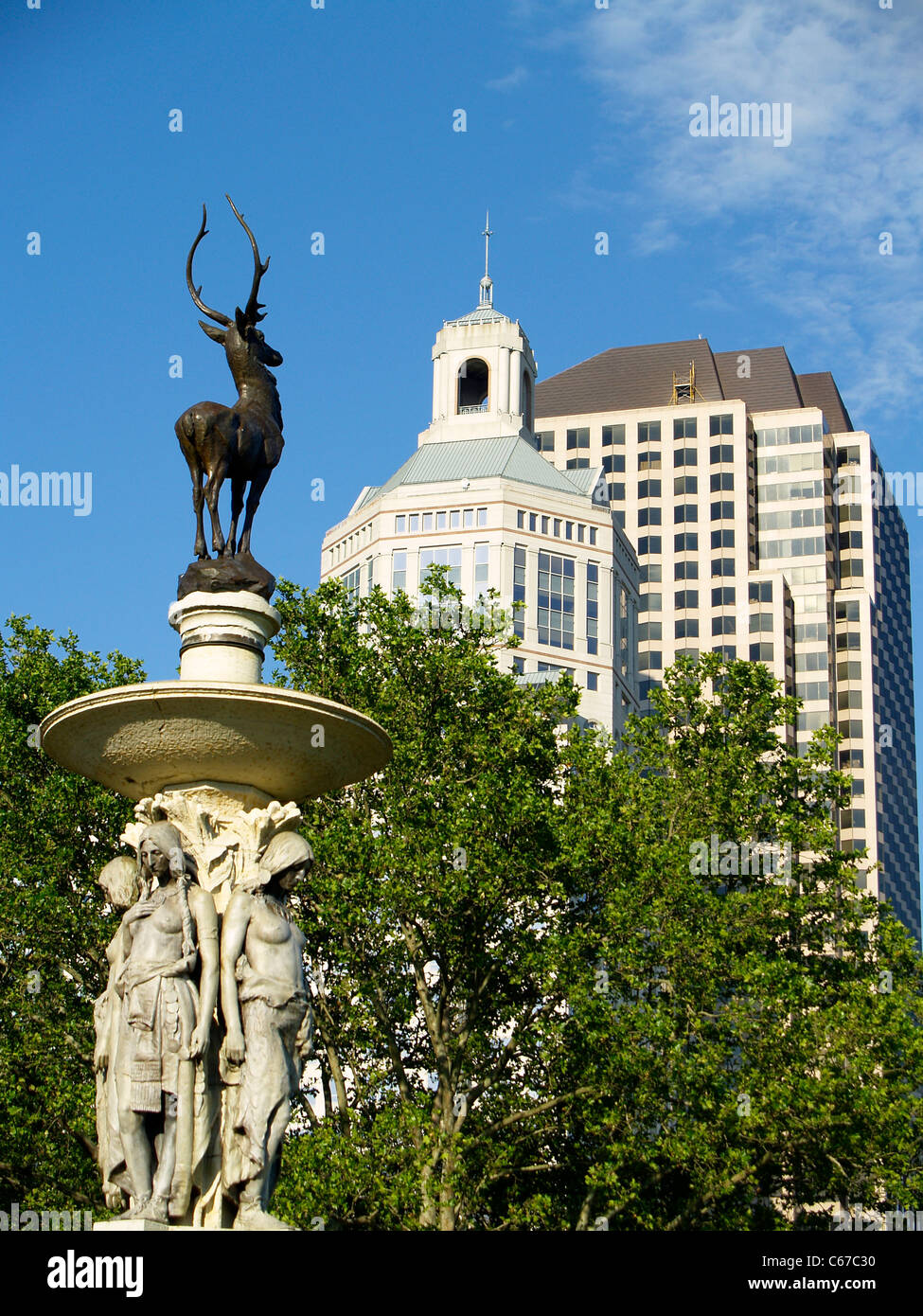Bushnell Park, Hartford, Connecticut Stock Photo - Alamy
