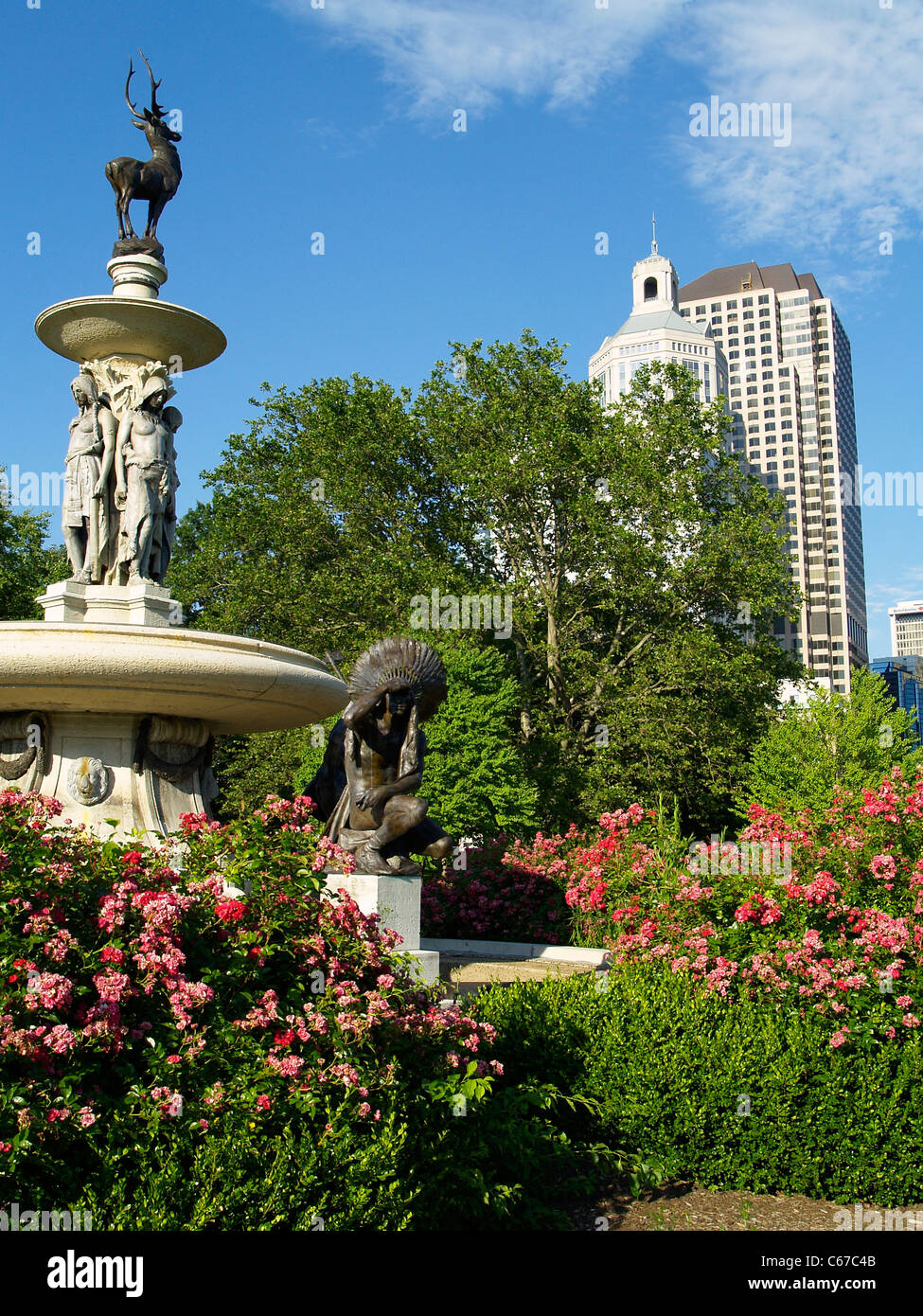 Bushnell Park, Hartford, Connecticut Stock Photo - Alamy
