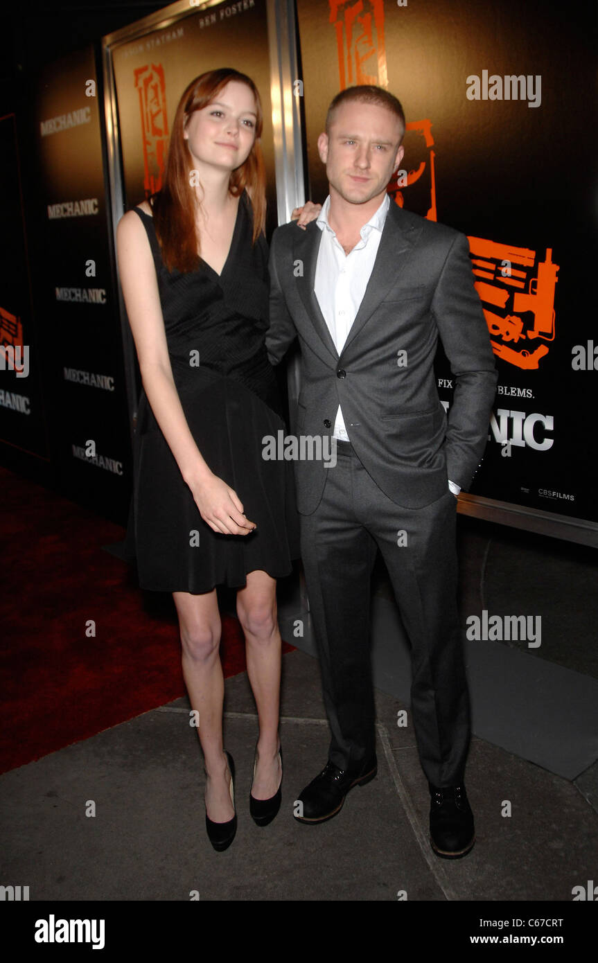 Ben Foster at arrivals for THE MECHANIC Premiere, Arclight Hollywood ...