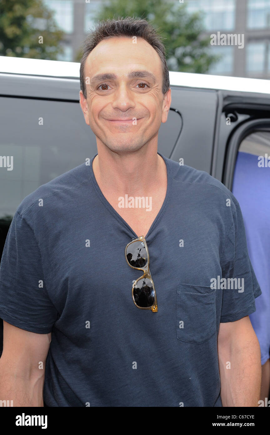 Hank Azaria, leaves the New York Smurf Week kick off ceremony at Smurfs ...