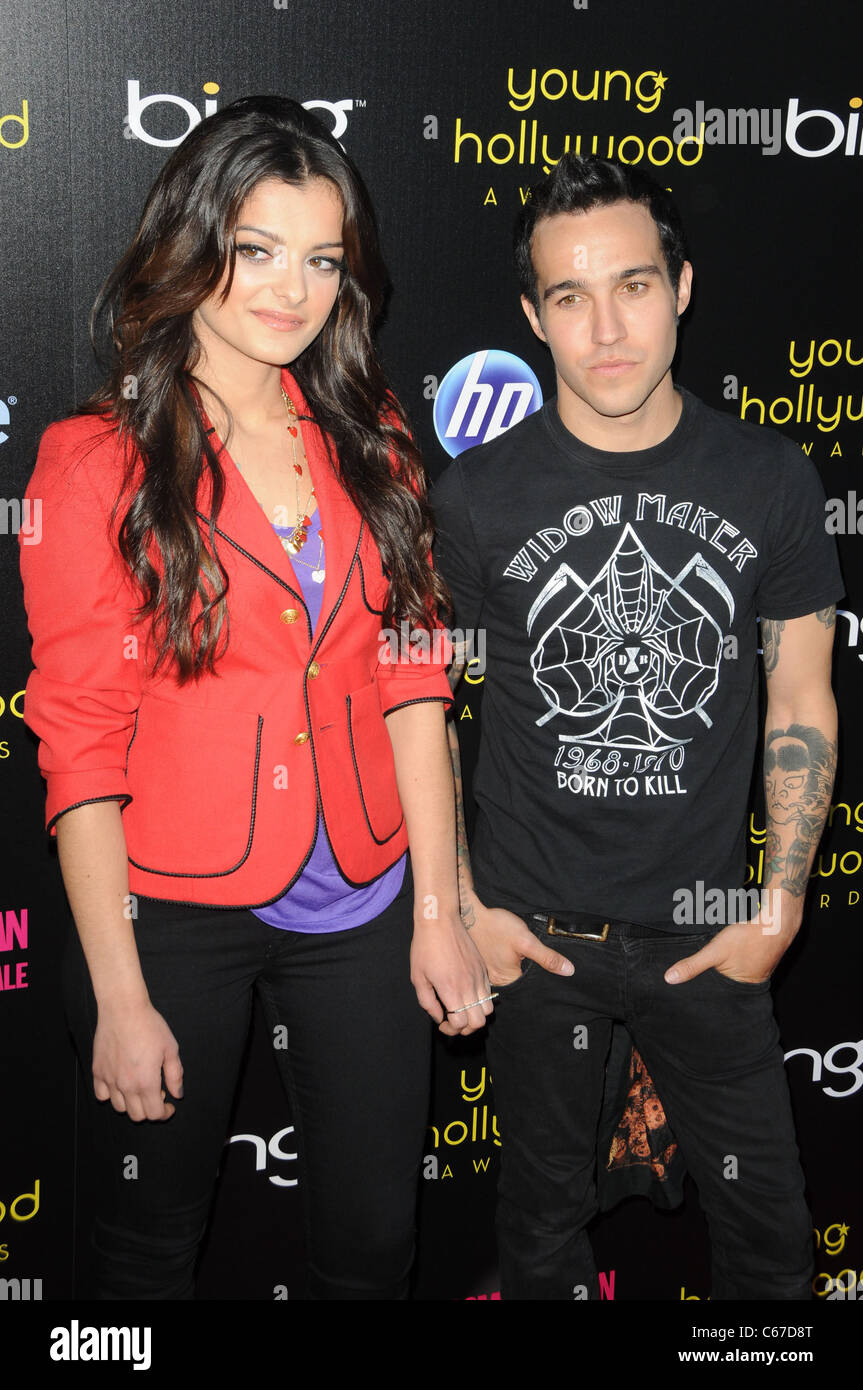 Bebe Rex, Peter Wentz at arrivals for 13th Annual Young Hollywood ...