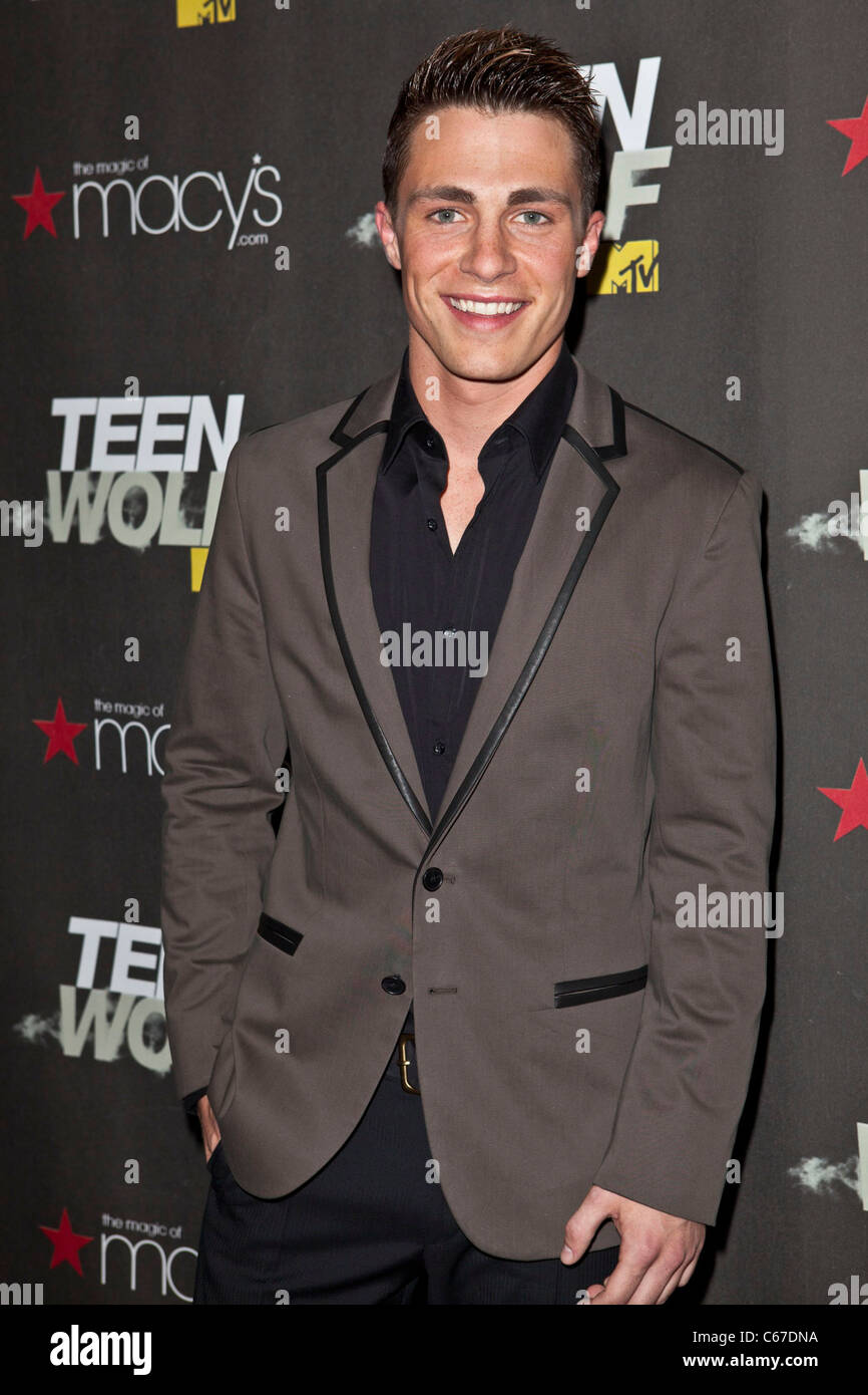 Colton haynes teen wolf hi-res stock photography and images - Alamy
