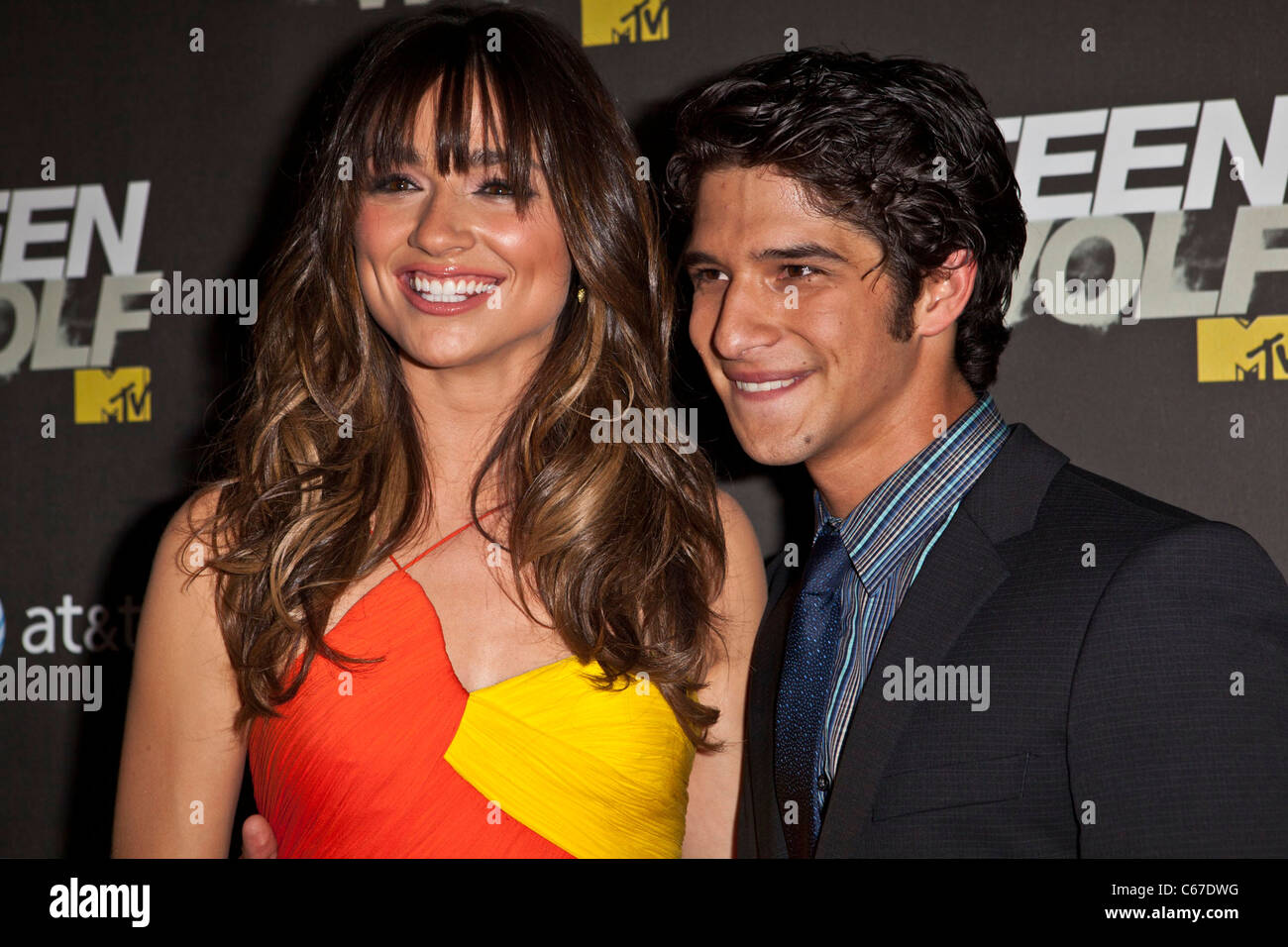 Crystal Reed And Tyler Posey Photobooth