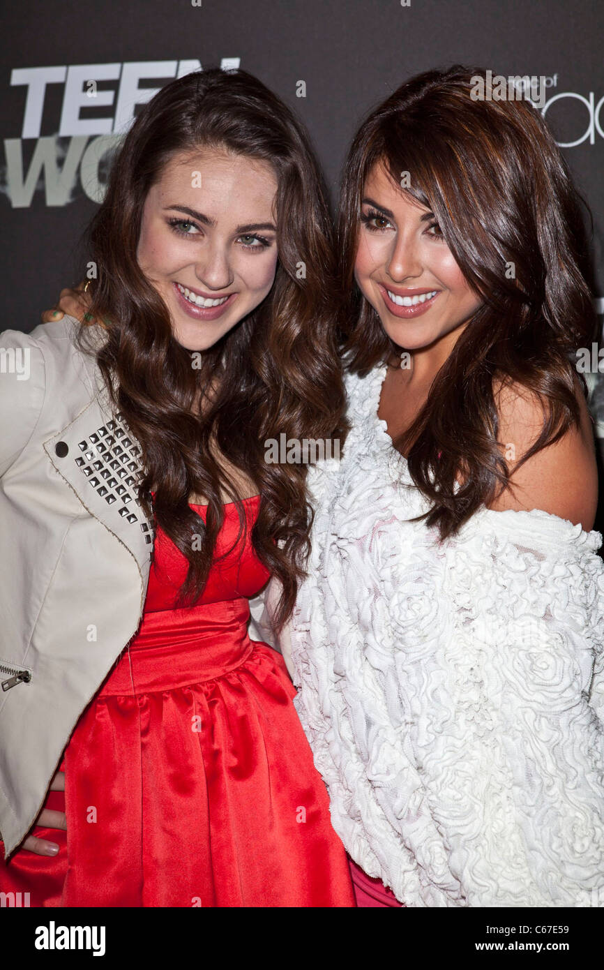 Ciena Rae, Daniella Monet at arrivals for TEEN WOLF Premiere Party, The ...