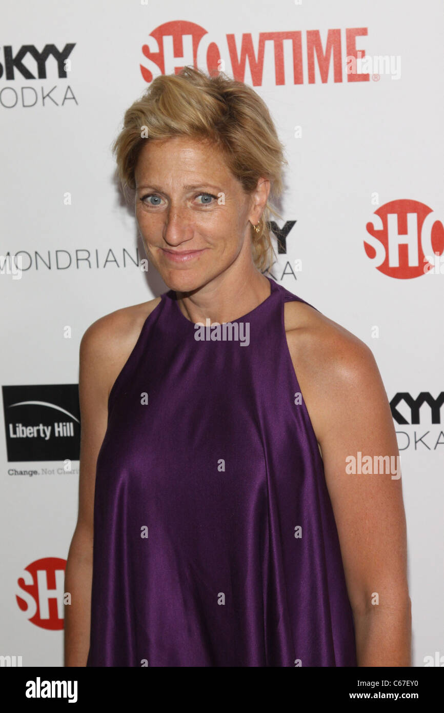 Edie Falco at arrivals for SHOWTIME Pre-Emmy Party, SkyBar at Mondrian ...