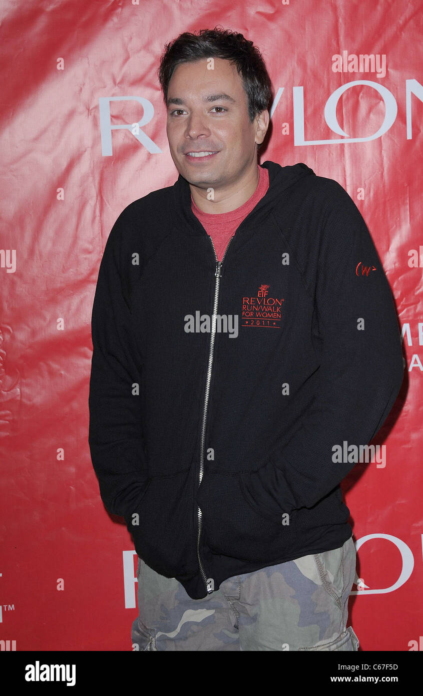 Jimmy Fallon at a public appearance for 14th Annual EIF REVLON Run/Walk ...