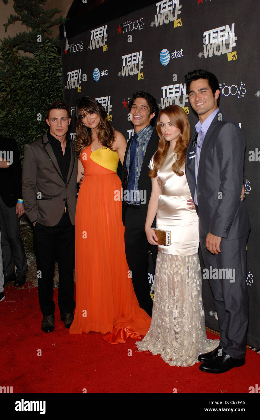 Colton Haynes, Crystal Reed, Tyler Posey, Holland Roden, Tyler Hoechlin ...