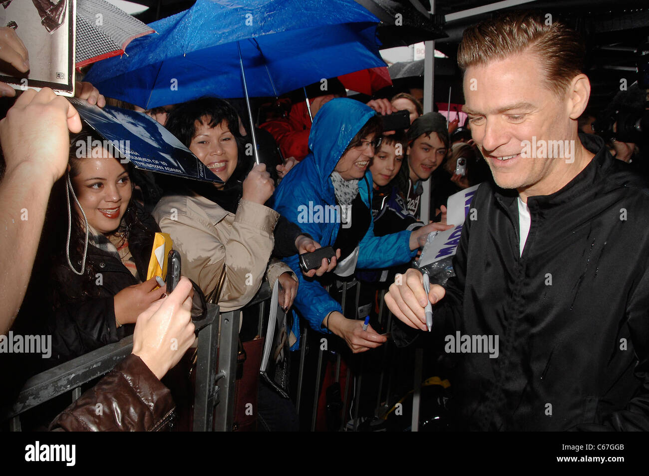 Bryan Adams at the induction ceremony for Star on the Hollywood Walk of ...