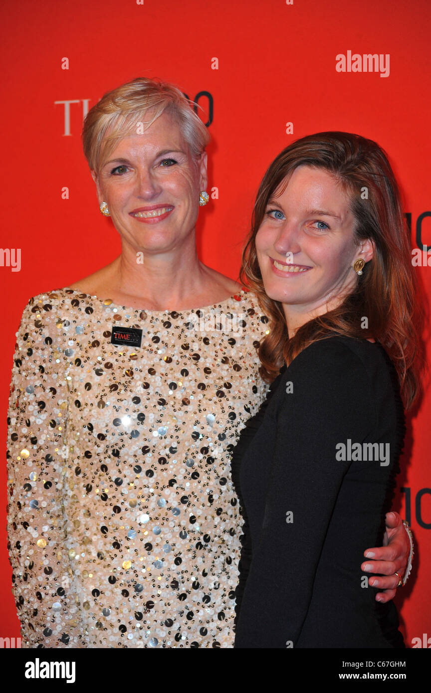 Cecile Richards, Daughter at arrivals for TIME 100 GALA, Frederick P ...