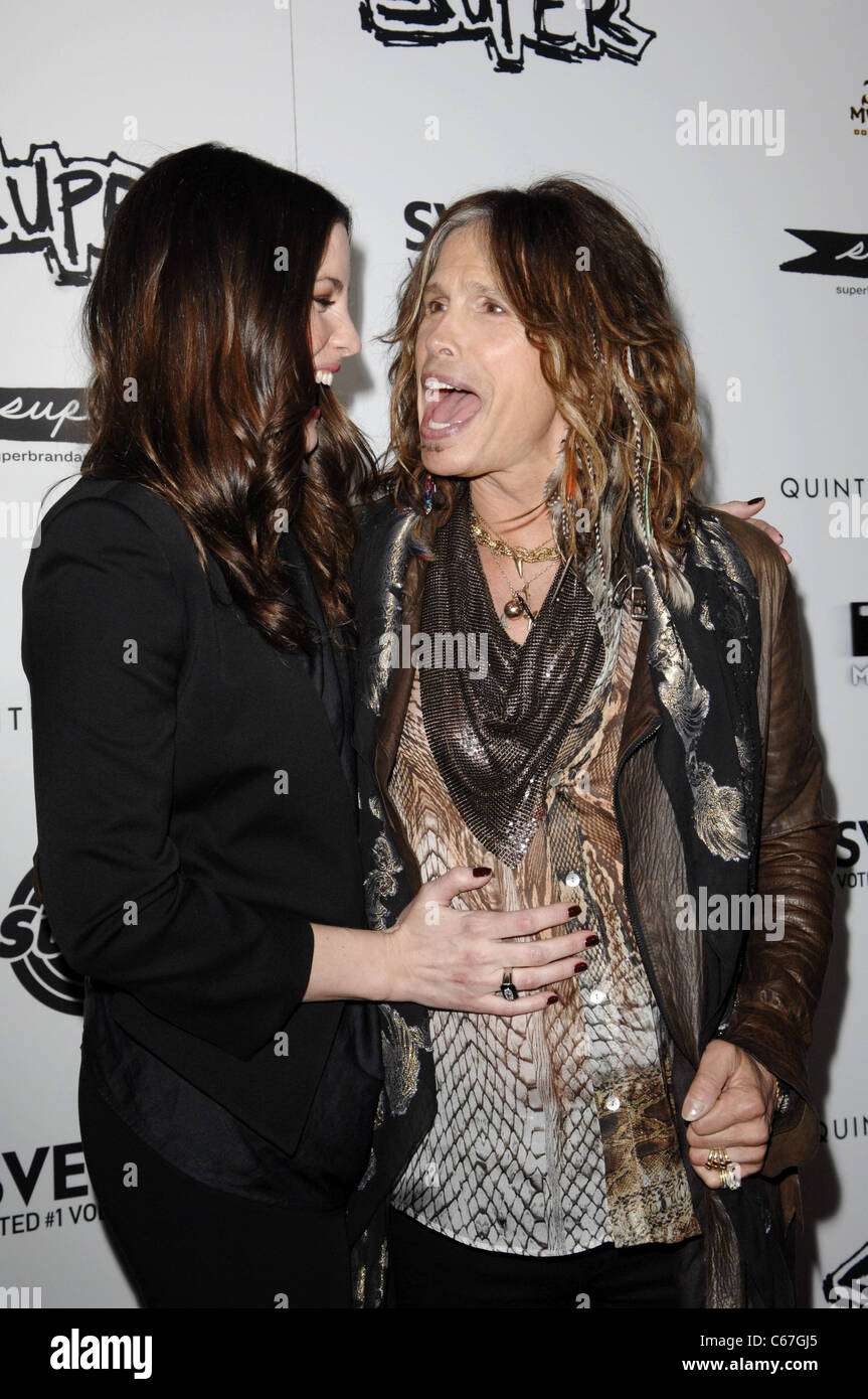 Liv Tyler, Steven Tyler at arrivals for SUPER Premiere, The Egyptian ...