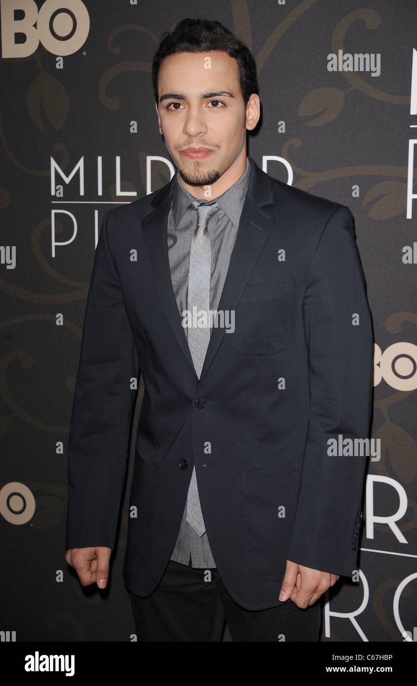 Victor Rasuk at arrivals for MILDRED PIERCE Premiere, The Ziegfeld ...