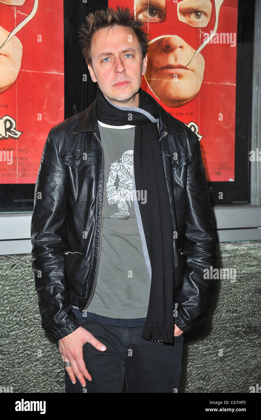 James Gunn at arrivals for SUPER Screening and Q&A, IFC Center, New ...