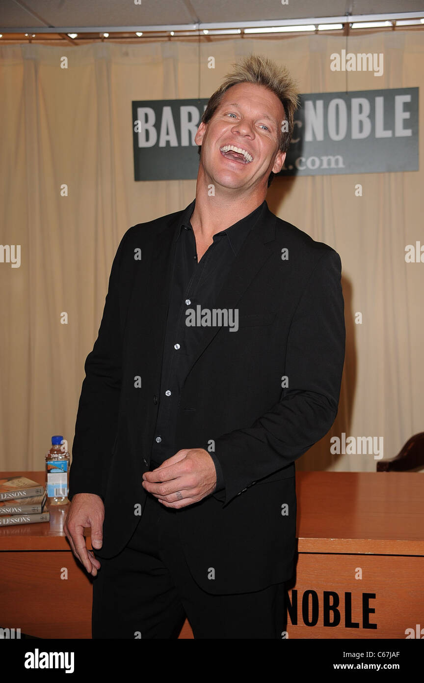 Chris Jericho at a public appearance for Cheryl Burke and Chris Jericho ...