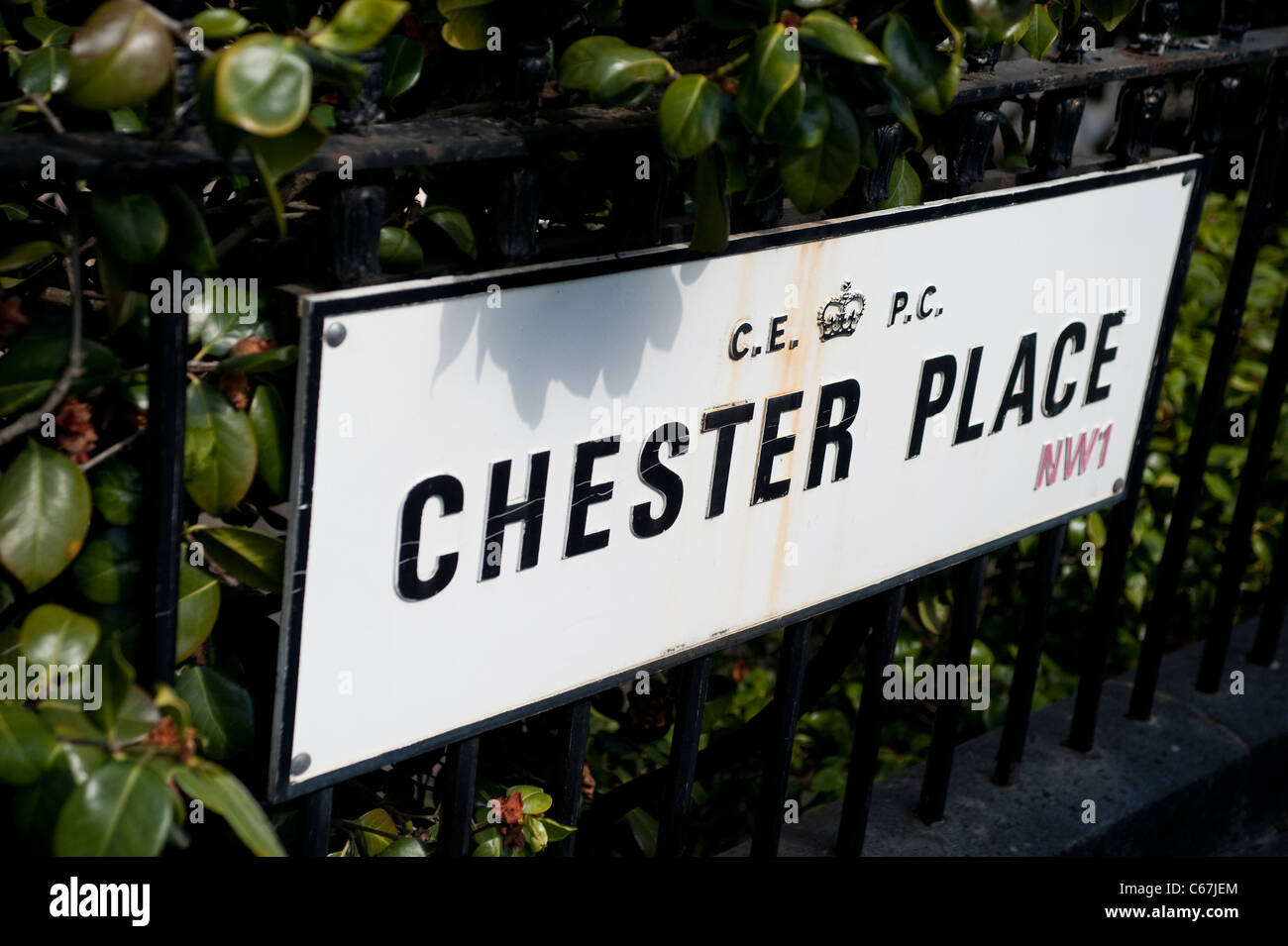 NW1, Chester Place road sign - Very stylish upmarket prime location in ...