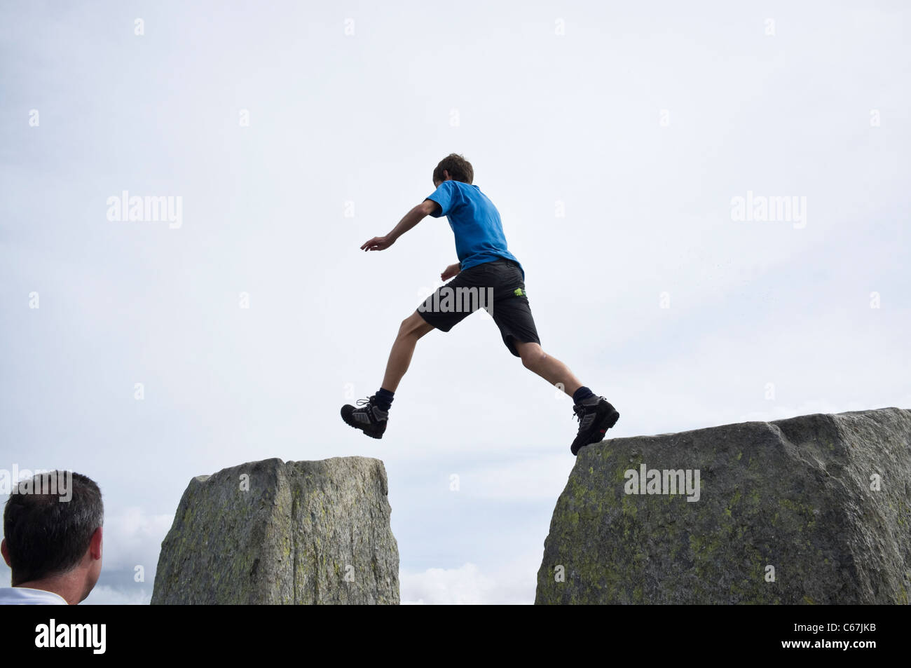 Tryfan Adam Eve High Resolution Stock Photography and Images - Alamy