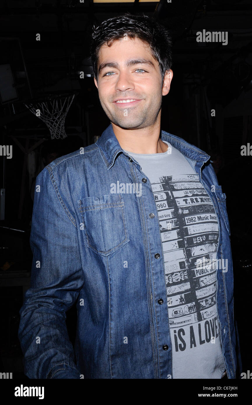 Adrian Grenier, leaves the 'Live With Regis And Kelly' taping at the ...