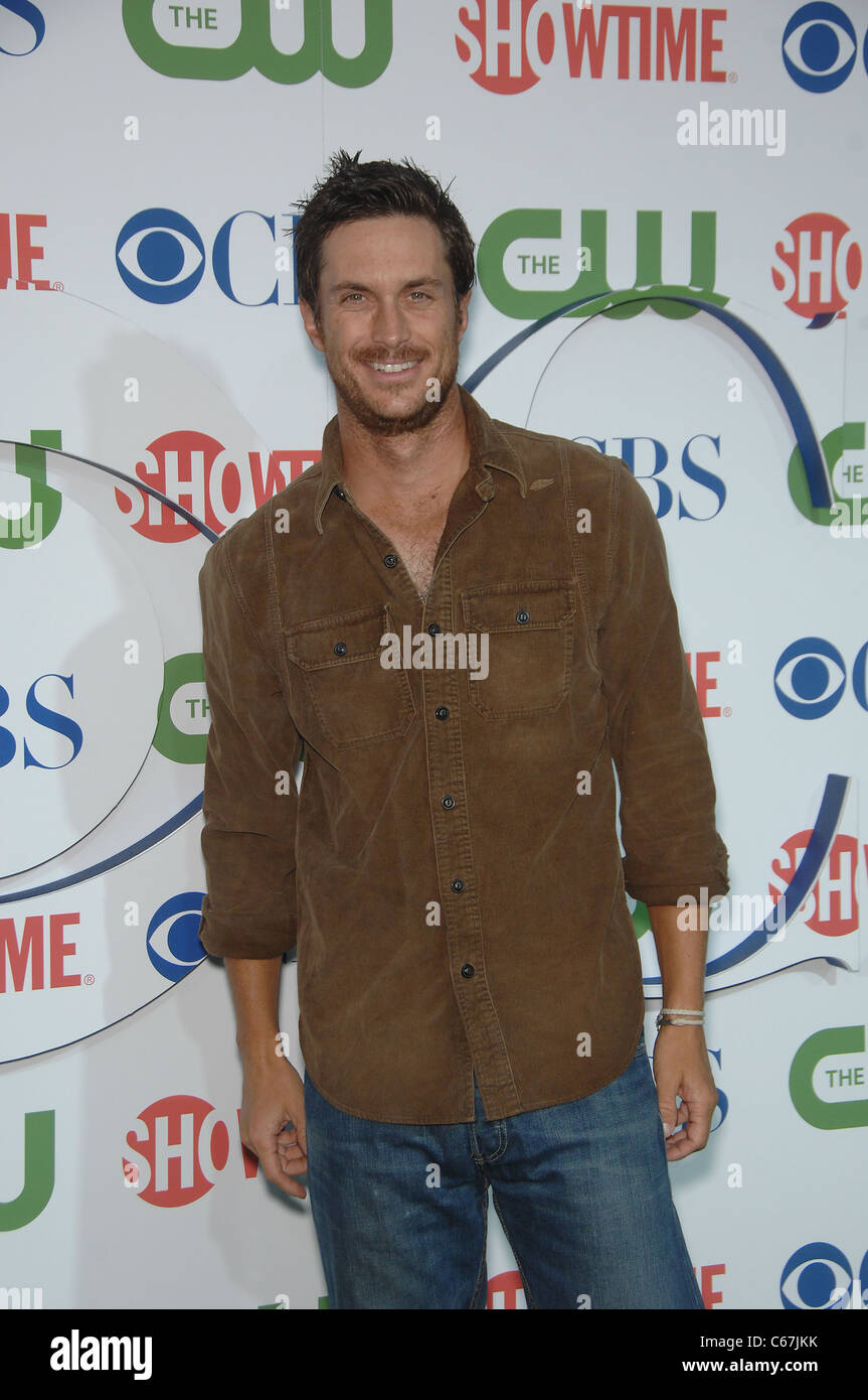 Oliver Husdon at arrivals for CBS, The CW and Showtime TCA Summer Press ...
