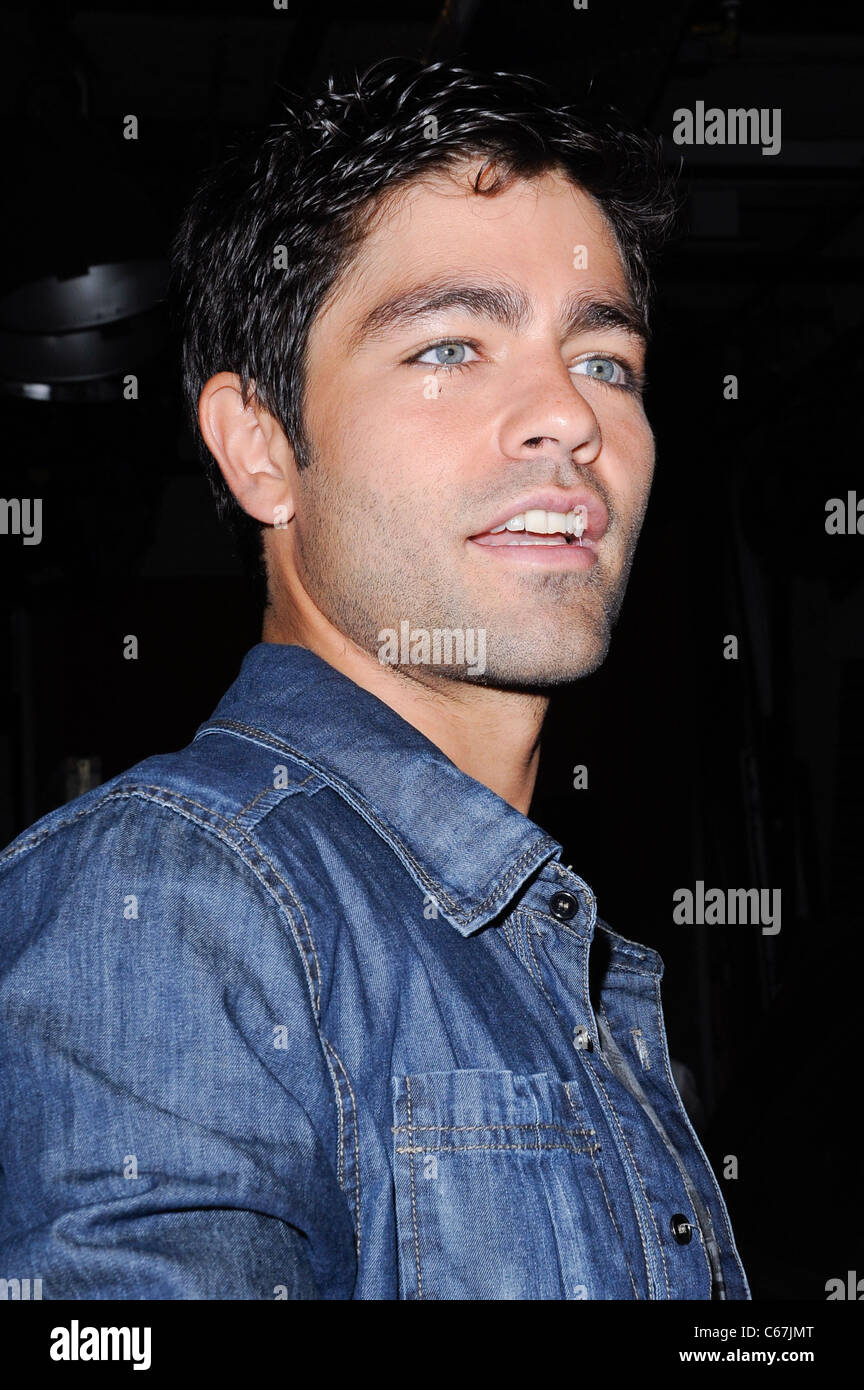 Adrian Grenier, leaves the 'Live With Regis And Kelly' taping at the ...