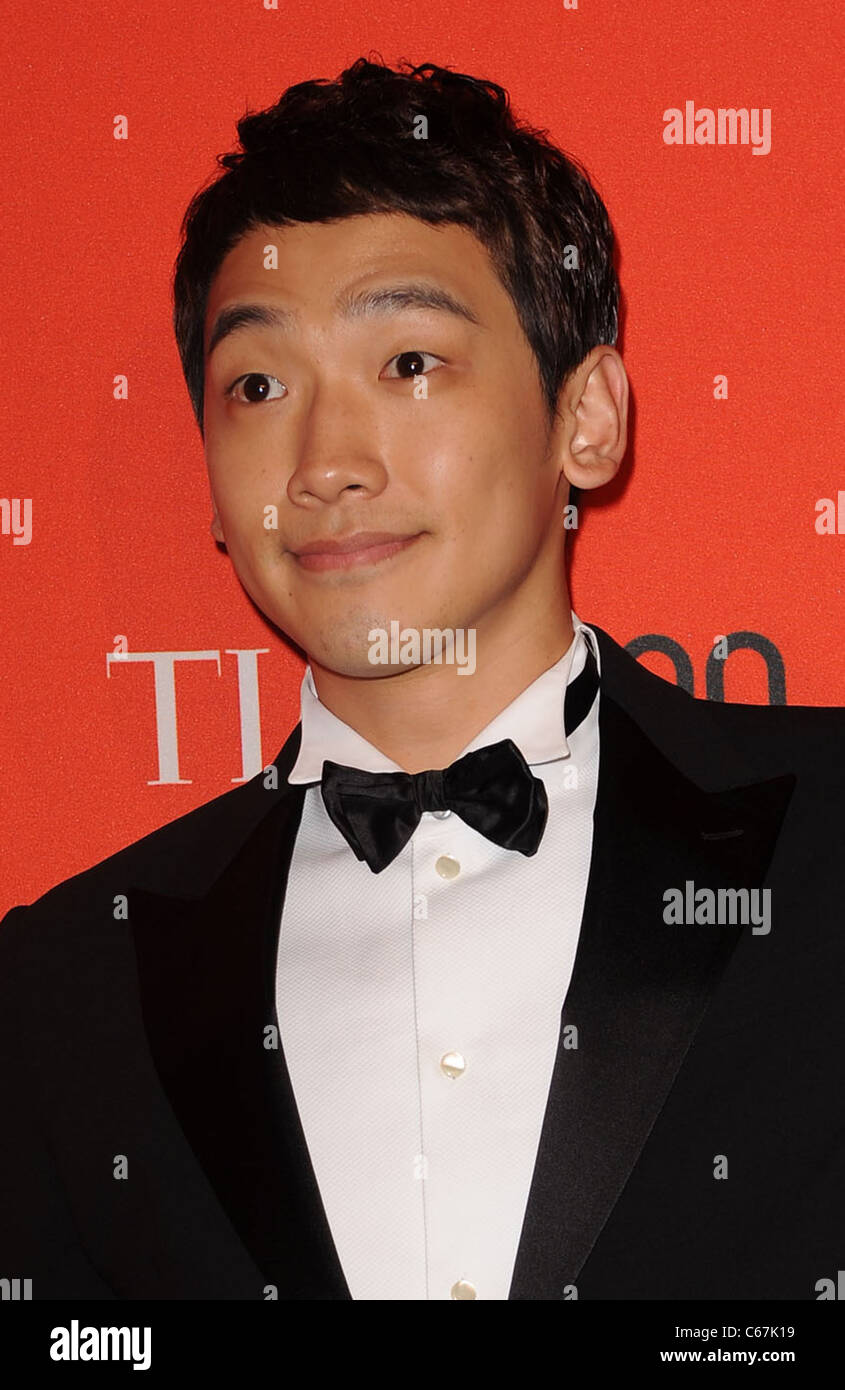 Rain, Jung Ji Hoon at arrivals for TIME 100 GALA, Frederick P. Rose ...
