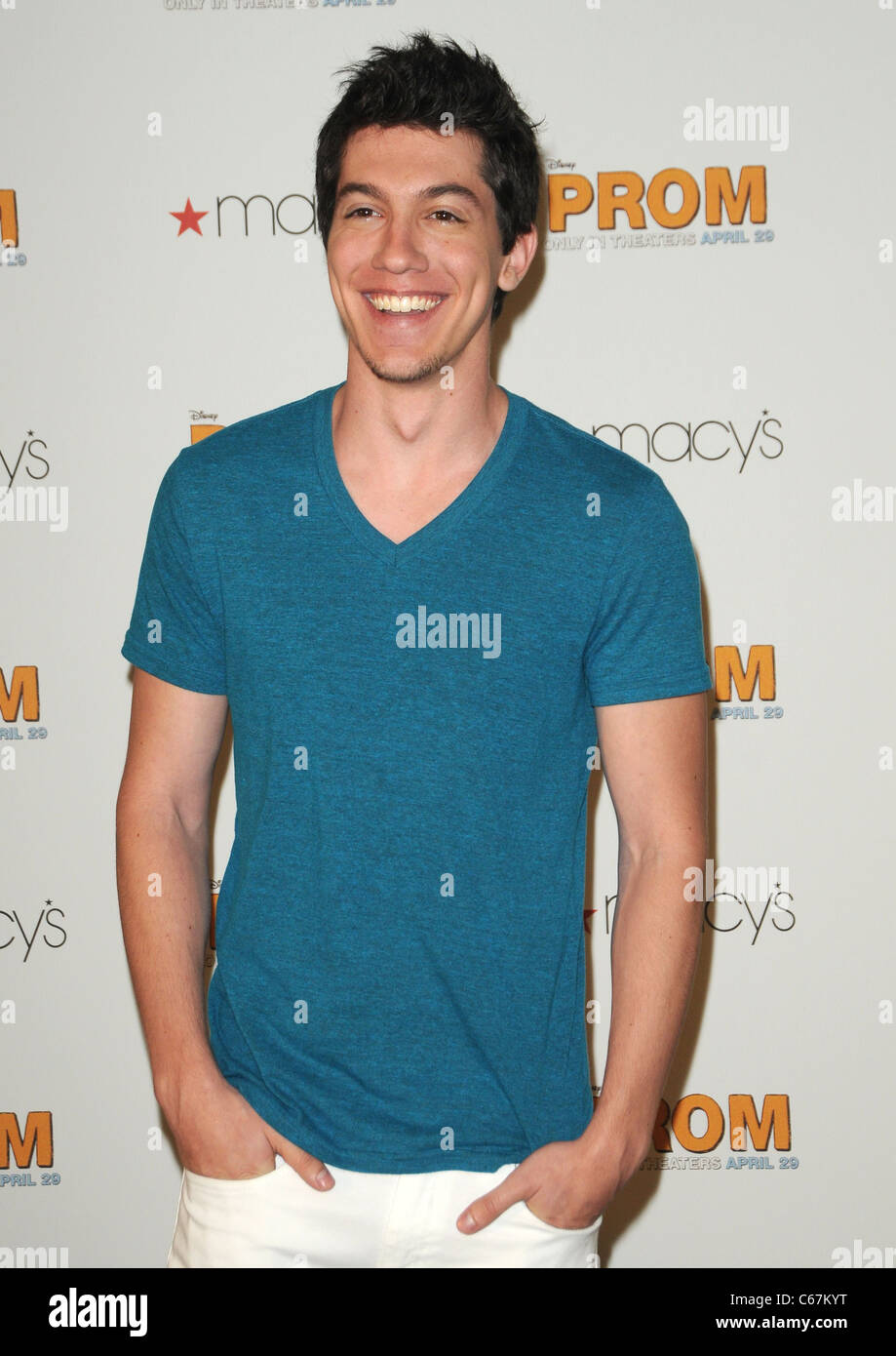 Jared Kusnitz at a public appearance for Disney's PROM Cast Meet and ...