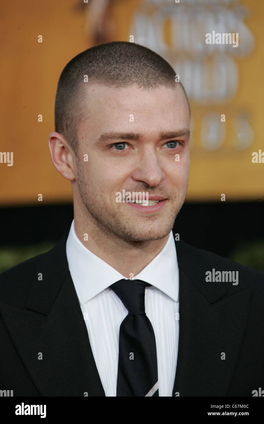 Justin Timberlake at arrivals for 17th Annual Screen Actors Guild SAG ...