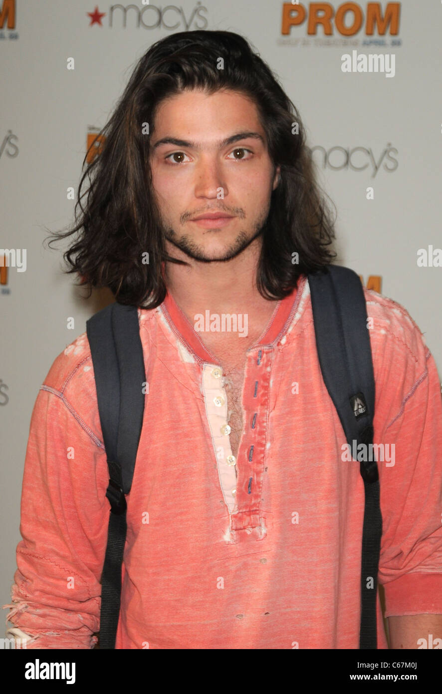 Thomas McDonell at a public appearance for Disney's PROM Cast Meet and ...