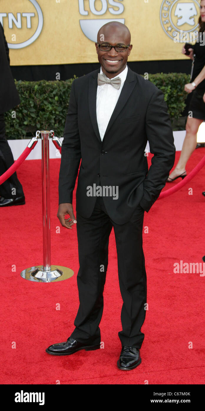 Taye Diggs at arrivals for 17th Annual Screen Actors Guild SAG Awards ...