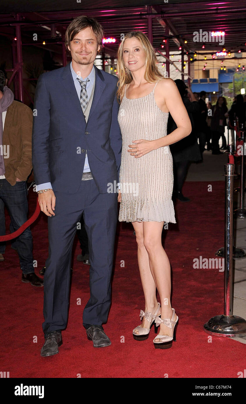Christopher Backus, Mira Sorvino at arrivals for ANGELS CREST World ...