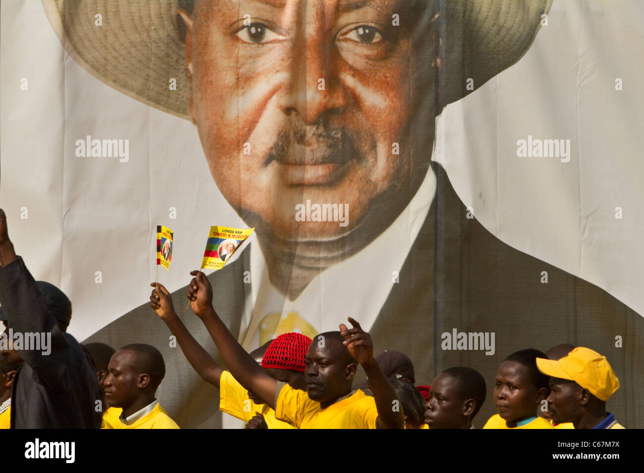 President museveni hat hi-res stock photography and images - Alamy