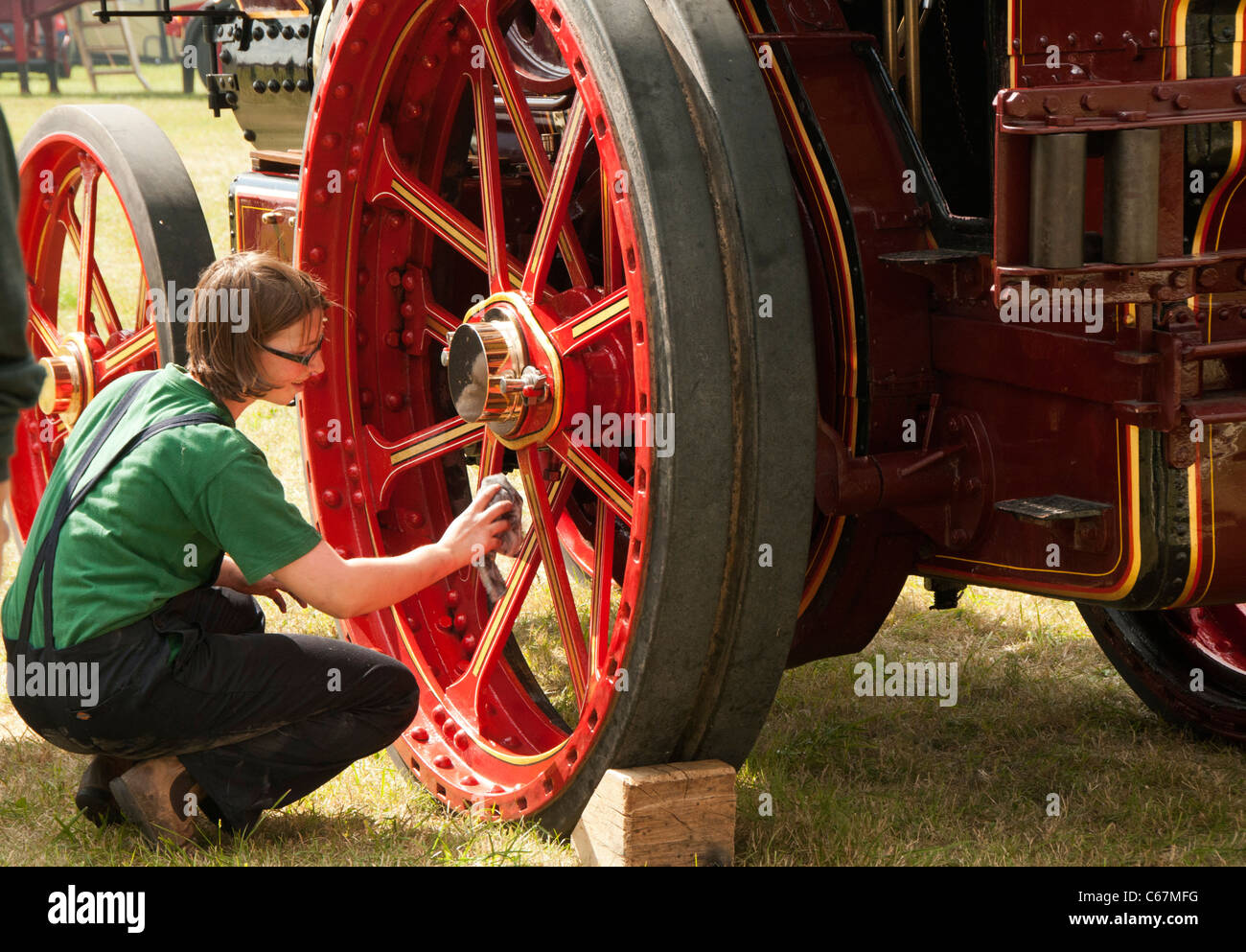 Steam engine wheels hi-res stock photography and images - Alamy