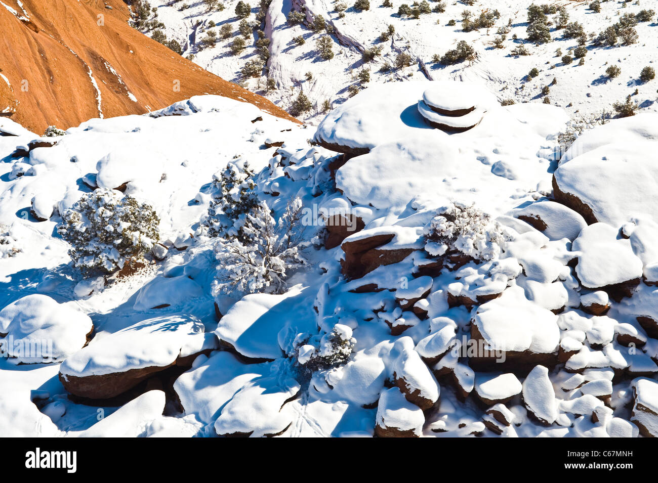Patterns in the snow hi-res stock photography and images - Alamy