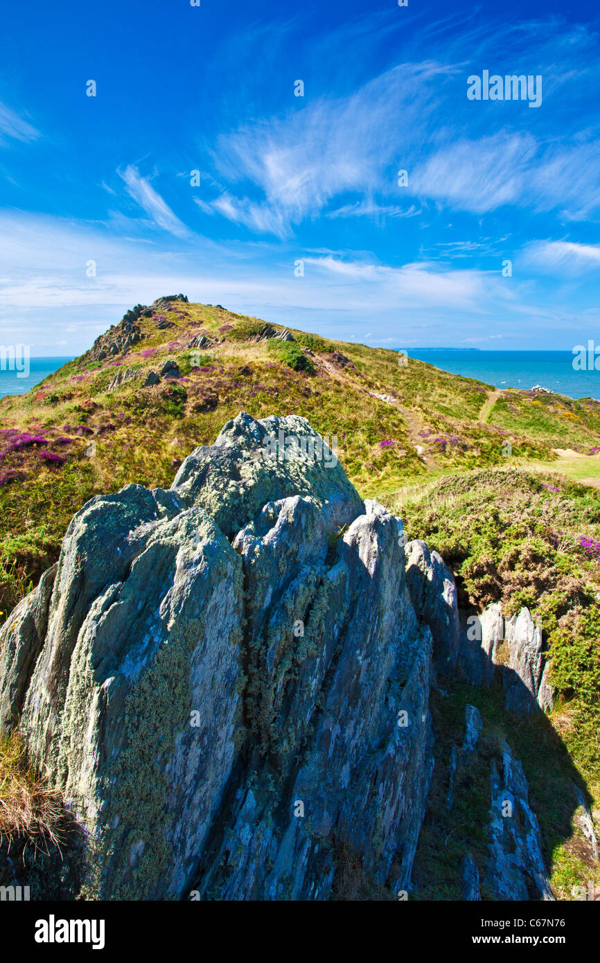 Morte point near morthoe woolacombe hi-res stock photography and images ...