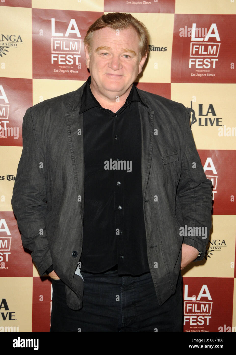 Brendan Gleeson at arrivals for THE GUARD Premiere at the Los Angeles ...