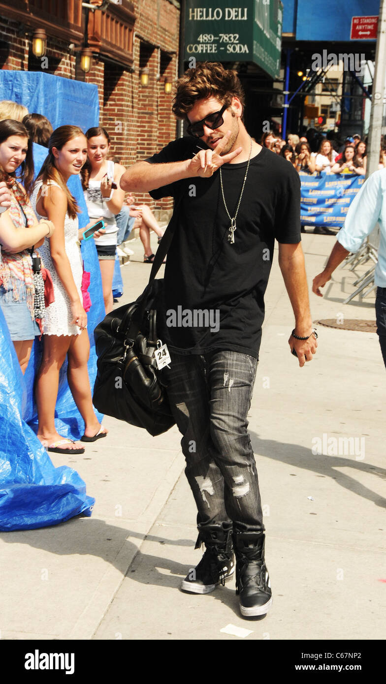 Ryan Butler at talk show appearance for The Late Show with David ...