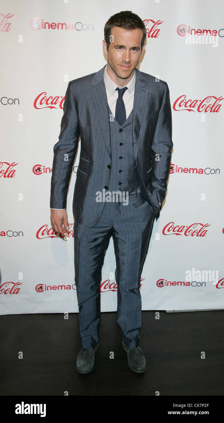 Ryan Reynolds in attendance for 2011 CinemaCon Big Screen Achievement ...