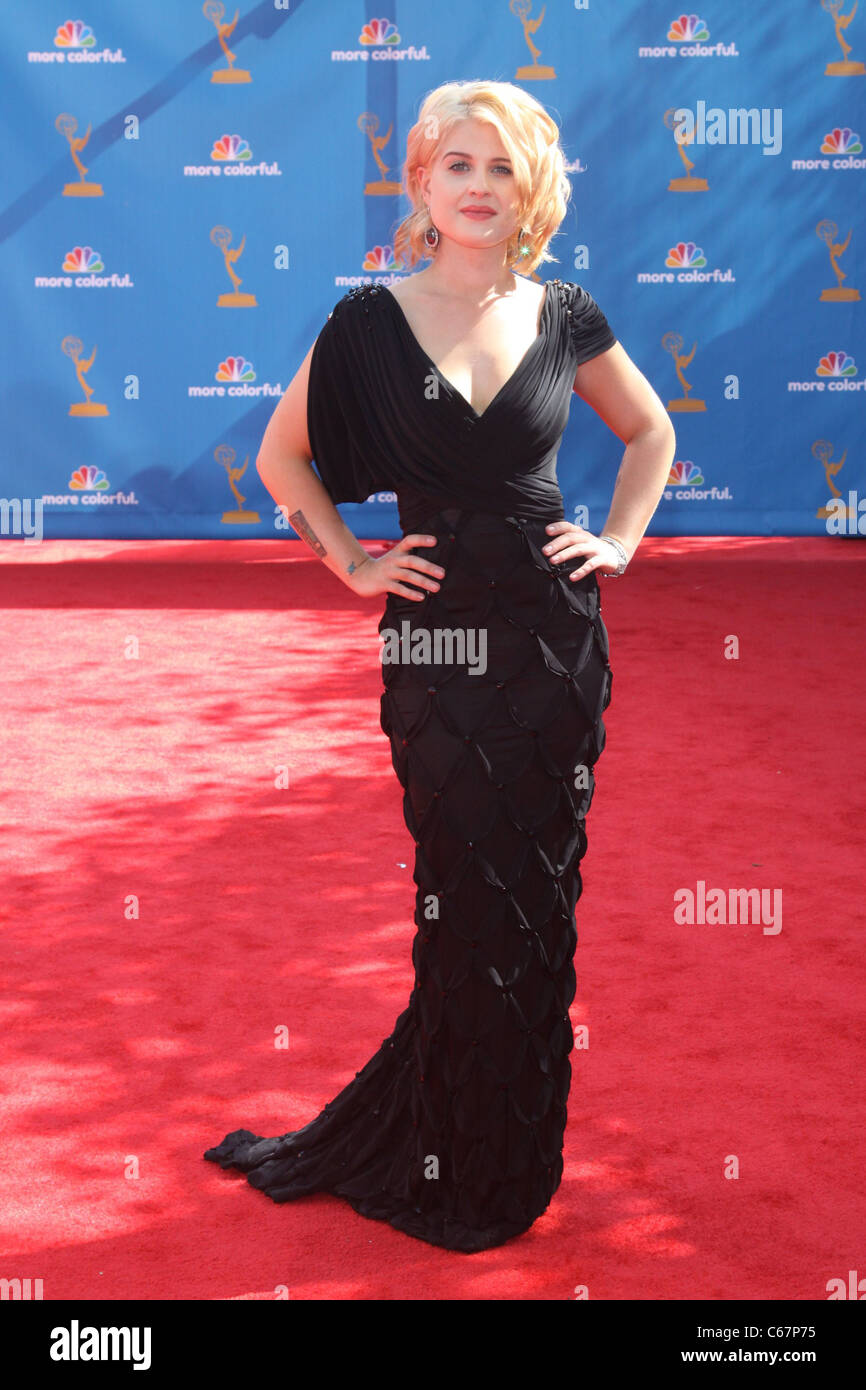 Kelly osbourne primetime emmy awards 2010 arrivals hi-res stock ...