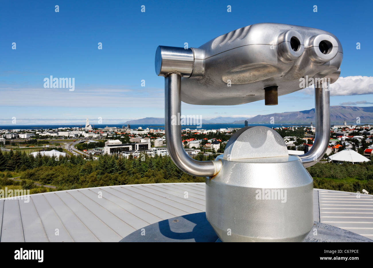 View of reykjavik from perlan hi-res stock photography and images - Alamy