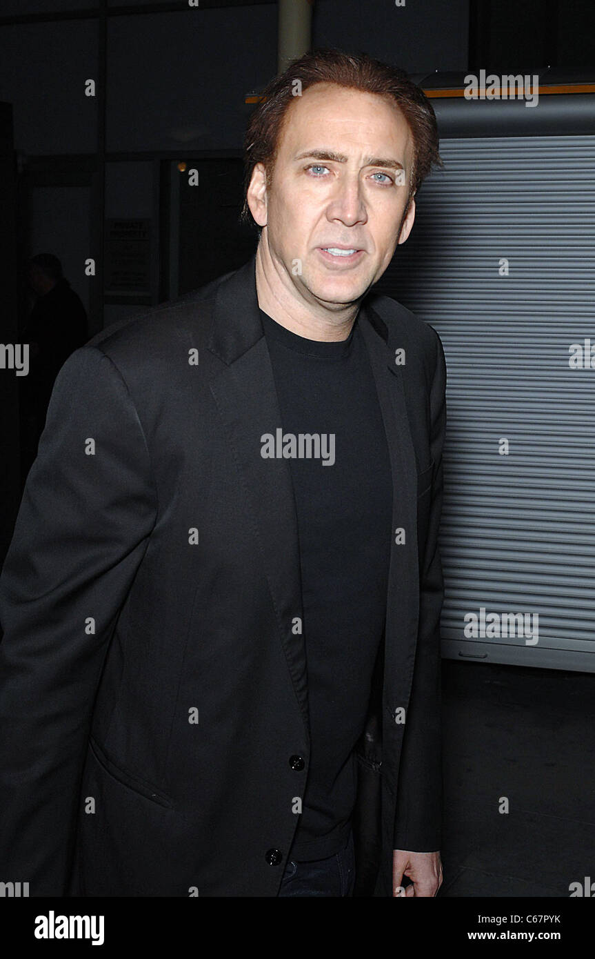 Nicolas Cage at arrivals for DRIVE ANGRY Premiere, ArcLight Hollywood ...